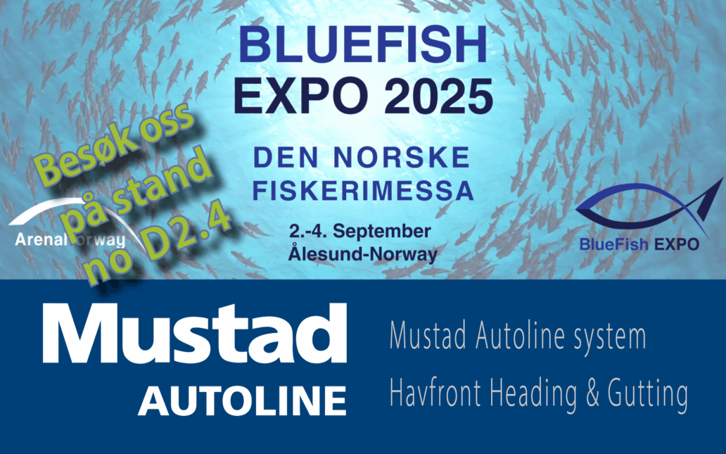 Next stop BlueFish in Ålesund, Norway 2 – 4 September – Mustad Autoline